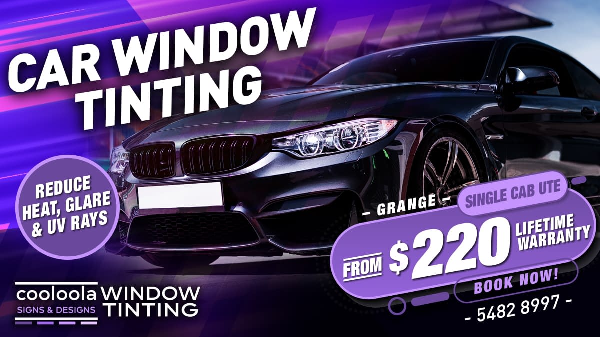 Cooloola Window Tinting Signs & Designs, Gympie