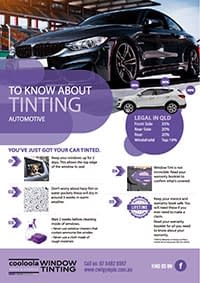 Information Sheets | Cooloola Window Tinting